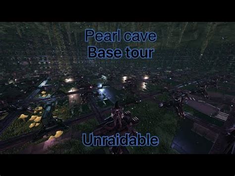 Unraidable Pearl Cave Base Tour Ark Unofficial PvP Ethereal Ark