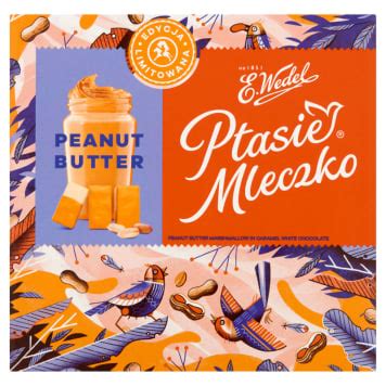 WEDEL Ptasie Mleczko Peanut Butter 320 G Frisco Pl