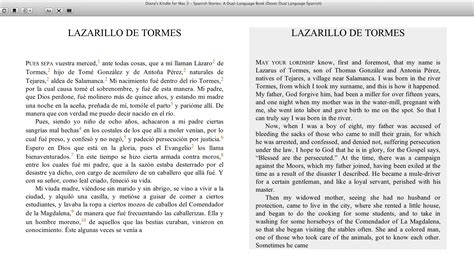 Parallel Text Reading Side By Side Books In Spanish And English