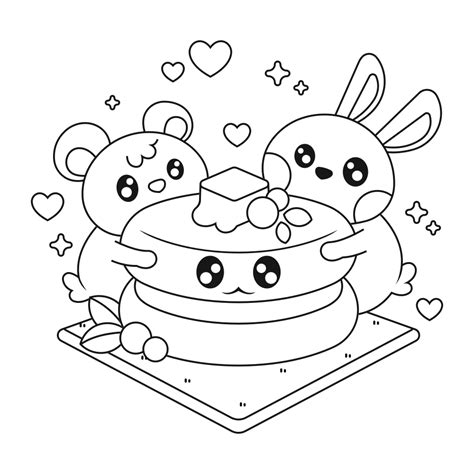 Dibujos para colorear Kawaii más de 30 imágenes fáciles de imprimir 2023