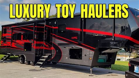 Luxury Isn T Just For Class A S The LUXE 46FB Toy Hauler YouTube