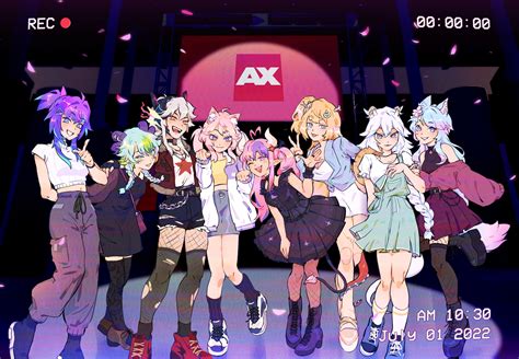 Ironmouse Silvervale Vei Melody Zentreya And 5 More Vshojo And 1