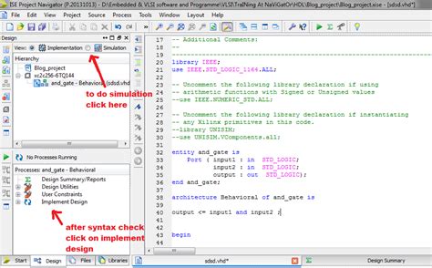 vhdl and verilog training codes and c codes getting start with xilinx ise webpack version 14 7