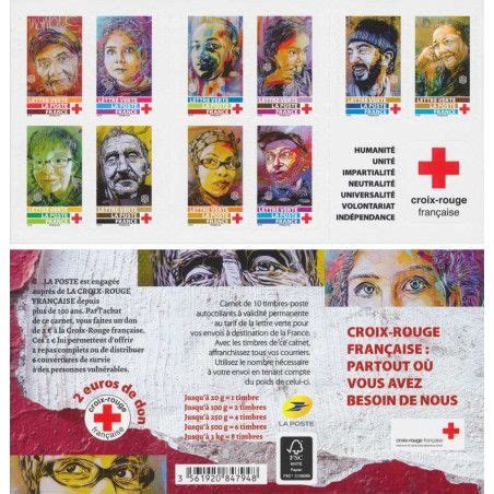 Carnet De Timbres Croix Rouge 2019 Philantologie
