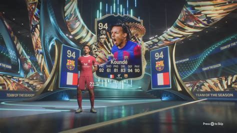FC 24 Completing The TOTS Jules Kounde SBC 5 Million Coin TOTS Packed