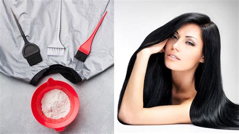 Cómo hacer tinte negro para el cabello Receta casera y sin químicos