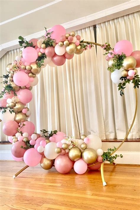 Cute Balloon Backdrop Ideas For Birthday Party Ideas For Girls In HTX