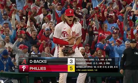 D Backs Vs Phillies NLCS Game 1 MLB Highlights SportsGuys Net
