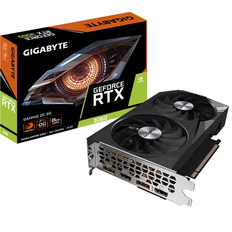 Placa De Video Gigabyte Nvidia Geforce Rtx 3060 Gaming Oc 8g HYPERGAMING