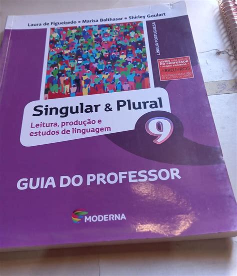 Singular e Plural Leitura Produção de Estudos da Linguagem 9 Livro