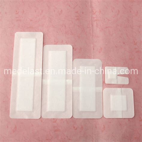 Disposable Non Woven Adhesive Wound Dressing Medical Plaster For Wound