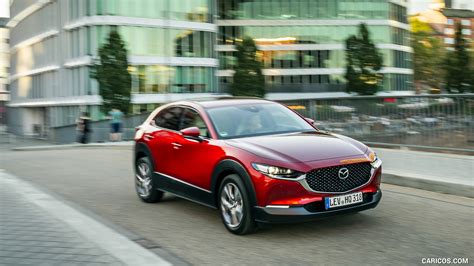 2020 Mazda CX 30 Color Soul Red Crystal Front Three Quarter Caricos