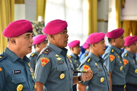 DANPASMAR 1 IKUTI ACARA LAPORAN KORPS KENAIKAN PANGKAT