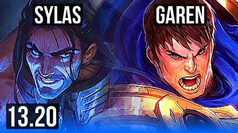 SYLAS Vs GAREN MID 11 Solo Kills 65 Winrate Legendary NA