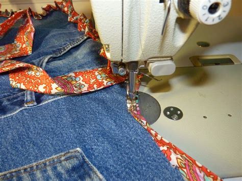Mary Jo S Cloth Design Blog Recycle Old Blue Jeans Into A Fun Apron