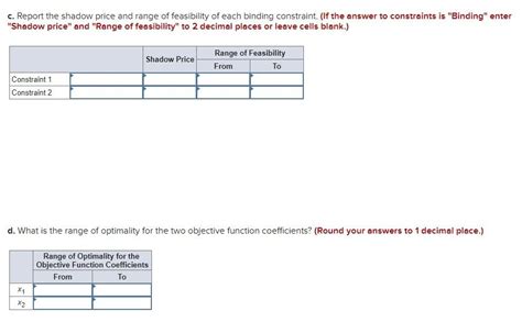 Solved Consider The Following Lp Problem Where X And X Chegg