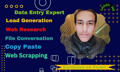 do accurate data entry copy paste web research and excel data entry expert by tawsifhasan20 fiverr
