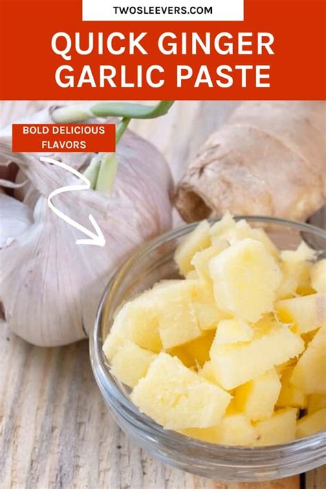 Homemade Ginger Garlic Paste Quick Easy And Authentic Tasting