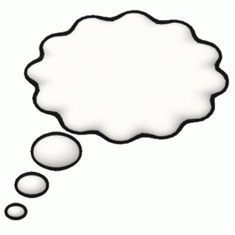 Thought Bubble Sticker Thought Bubble Discover Share GIFs
