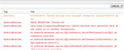 java cannot perform operation because there is no current transaction when inserting into