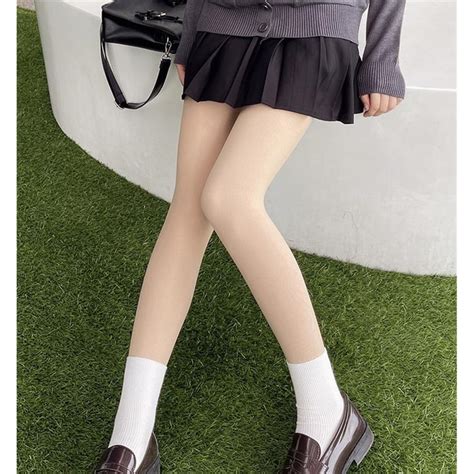 Bare Leg Artifact Nude Double Thickened Flesh Colored Stockings Female Supernatural Natural Skin