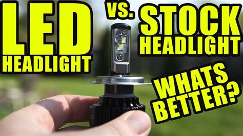 Led Vs Halogen Motorcycle Headlights Whats Better Youtube