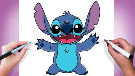 How To Draw Stitch Tutorial Easy YouTube