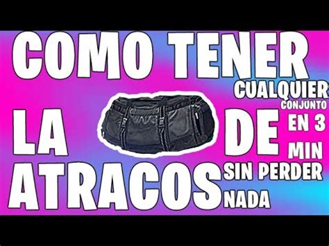Como Tener Bolsa De Atracos Negra Sin Perder Nada En Min Cualquier