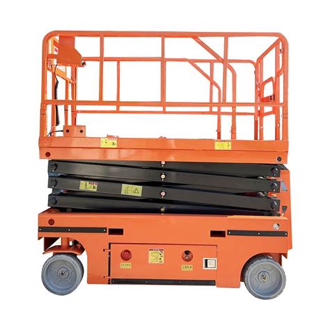 Hydraulic Scissor Electric Driving Self Propelled Mobile Aerial Work