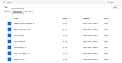 manage desktop flows power automate microsoft learn