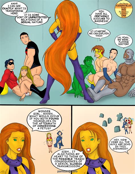 Iceman Blue Adolescente Titanes Sexo La Educaci N En X Sexo Comics
