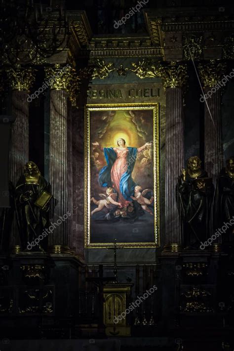 Kalisz Polonia 16 De Noviembre De 2021 Fragmento Del Altar De La