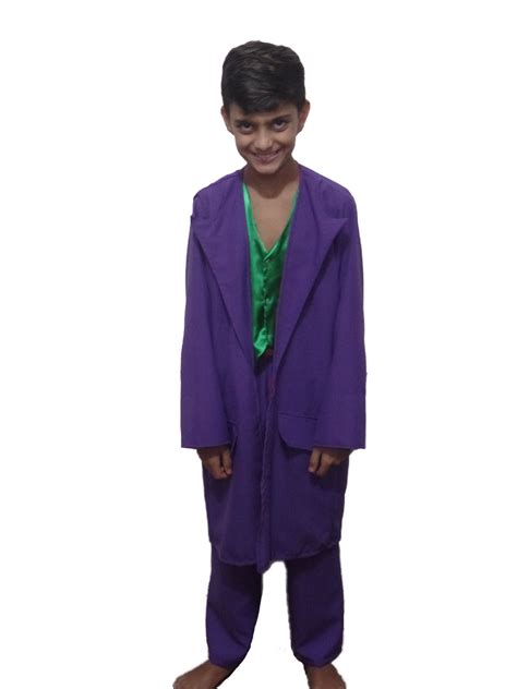Fantasia Do Coringa Infantil Esquadr O Suicida Fantasia Cosplay Coringa