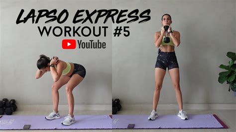 20 MIN FULL BODY WORKOUT 5 Principiante En Casa LAPSO YouTube