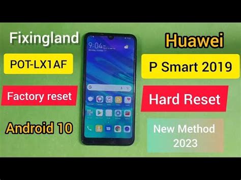 FRP Bypass Huawei P Smart 2019 POT LX1AF Android 10 FRP Bypass