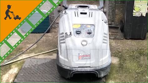 Funcionamiento Hidrolimpiadora De Agua Caliente Comet Kp Pro Extra