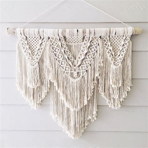 Beauty Extra large macrame wall hanging by WovenWhale on Etsy Макраме