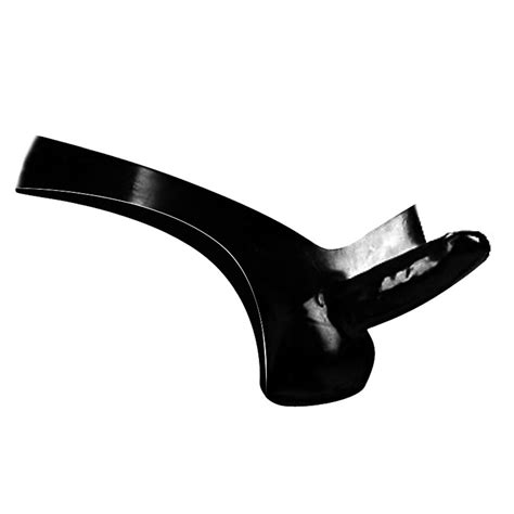 Buy Exlatex Mens Black Latex Rubber G String Underwear With Cock And Ball Sheath Online At