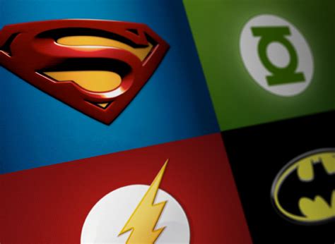 Los Logotipos De Los Superh Roes Cl Sicos Excelentes Ejercicios De
