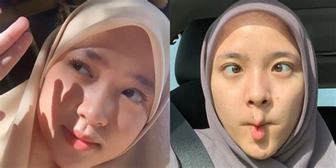 8 Foto Close Up Nissa Sabyan Yang Cantik Dengan Mata Coklat Dan Lesung Pipinya