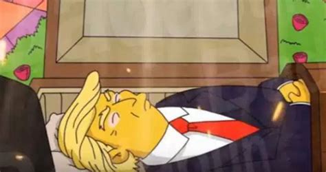 Los Simpson Predicen Ahora La Muerte De Donald Trump En Un Episodio De