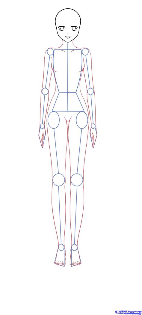 Como Dibujar Un Cuerpo Anime De Mujer