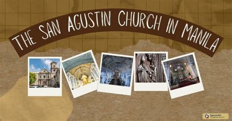 The San Agustin Church In Manila Secret Philippines