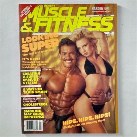 Joe Weider S Muscle Fitness Magazine March 1988 Lee Labrada Nora