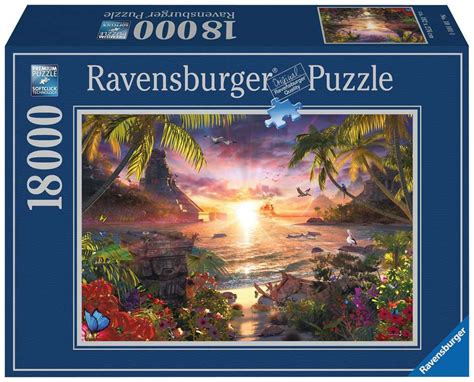 RAJ ZACHÓD SŁOŃCA 18000EL Puzzle dla dorosłych Puzzle Produkte