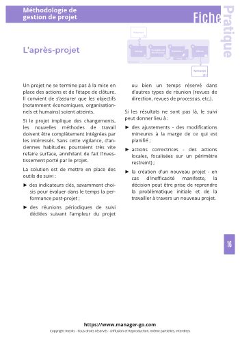 Démarche projet fiche pratique à télécharger modèle de plan projet