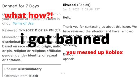 Roblox Banned Note