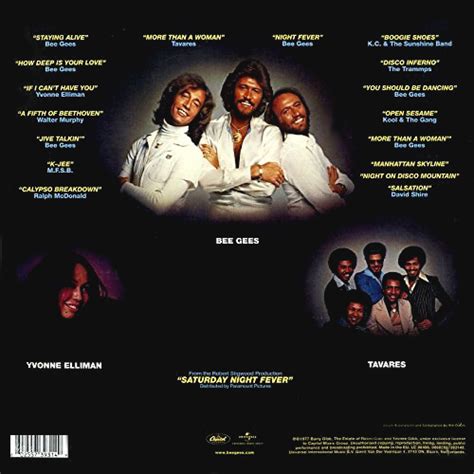 Виниловая пластинка Saturday Night Fever Bee Gees купить в интернет