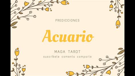 Acuario Qu Va A Pasar Qu Te Espera Te Lo Cuento Todo Junio