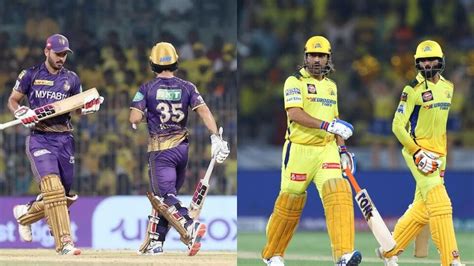 CSK vs KKR सएसक ककआरमधय कणत सघ मजबत हड ट हड आकडवर